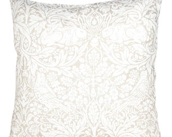 William Morris Brer Rabbit Forest / Manilla Cushion Cover Throw Pillow ...