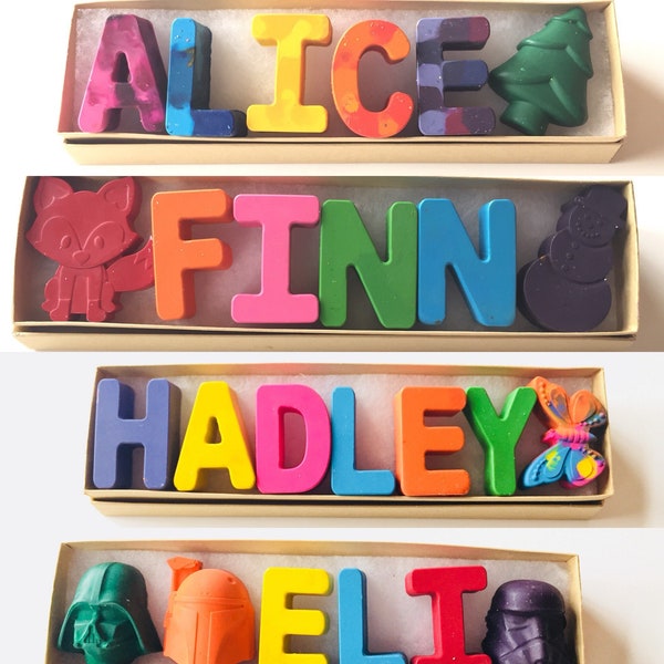 Personalized Crayons - Etsy