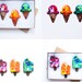 Jumbo Ice Cream Shaped Crayon, Jumbo Popsicle Shaped Crayon, Jumbo ...