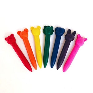 Animal Shaped Crayon Sticks, Zoo Birthday Party, Barnyard Birthday ...