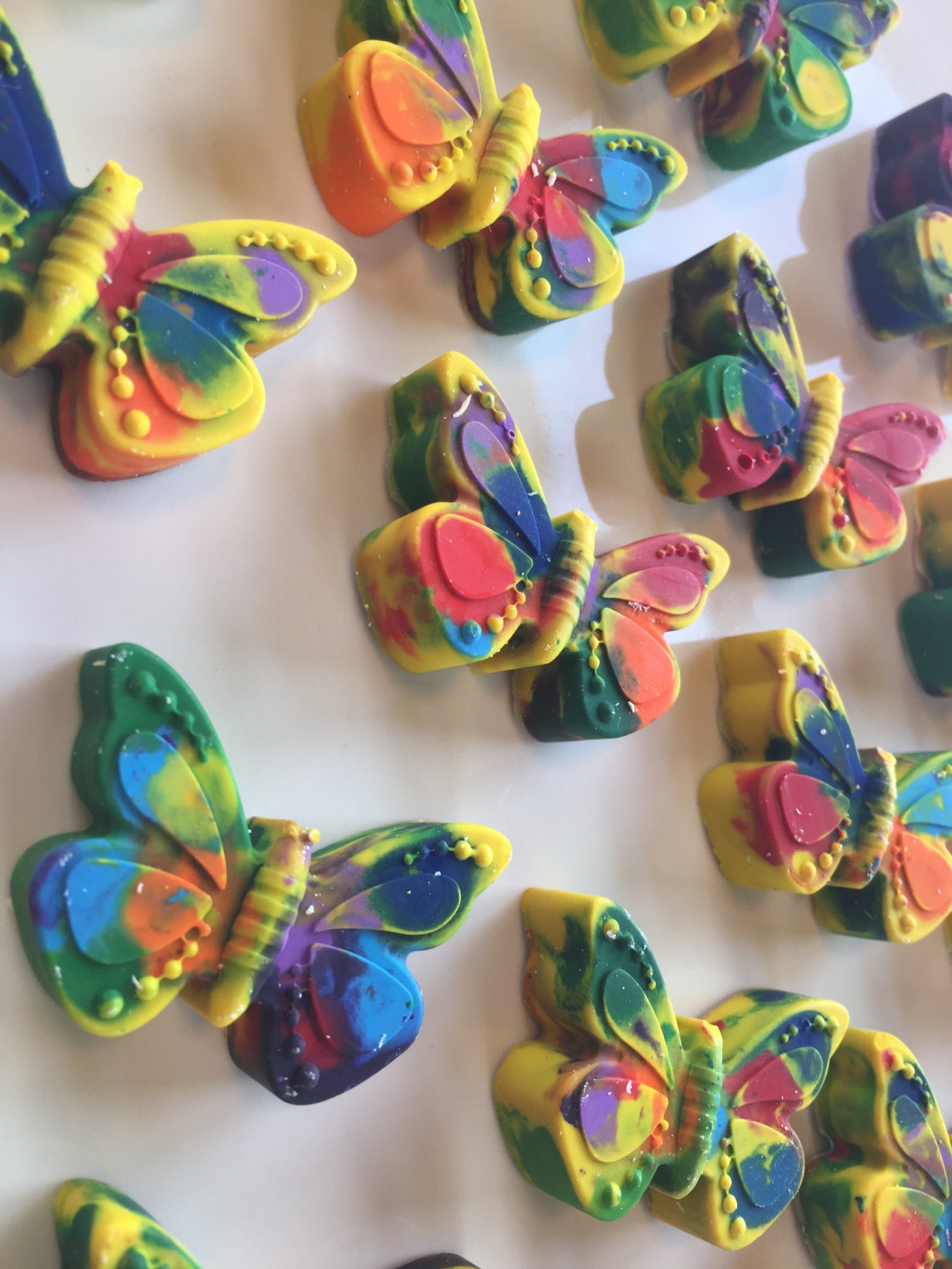 Butterfly Shaped Crayons, Easter Crayons, Easter Basket Crayon, Gift ...