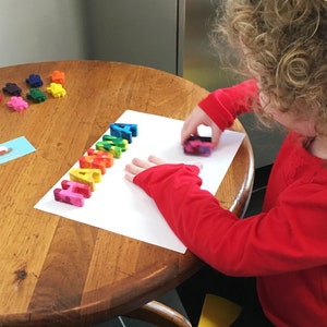 Army Figure Shaped Crayons, Camo Birthday Party Favor, Gifts for Kids ...