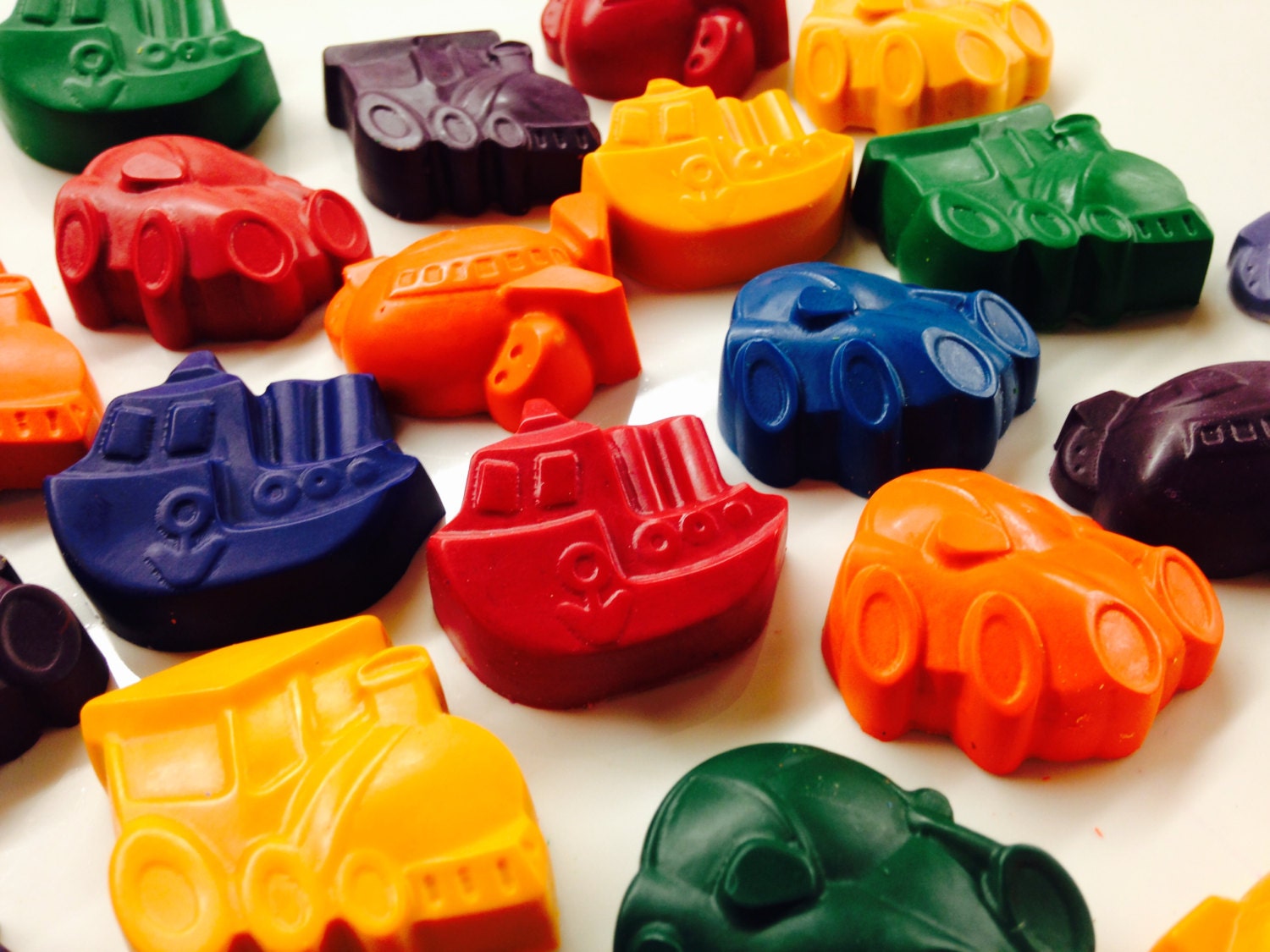 Boat Shaped Crayons Boat Valentine Boat Birthday Fishing | Etsy