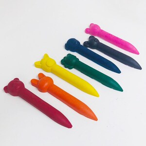 Animal Shaped Crayon Sticks, Zoo Birthday Party, Barnyard Birthday ...