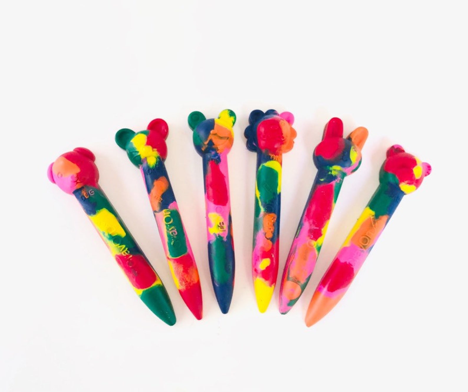 Animal Shaped Crayon Sticks Zoo Birthday Party Barnyard | Etsy