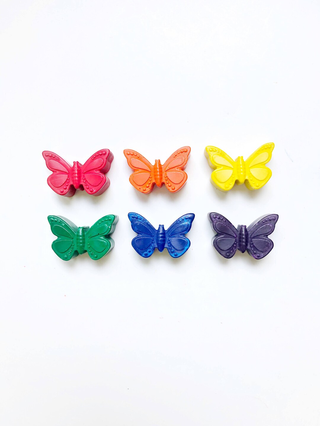 Butterfly Shaped Crayons, Easter Crayons, Easter Basket Crayon, Gift ...