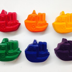 Boat Shaped Crayons, Boat Valentine, Boat Birthday, Fishing Birthday ...