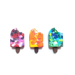 Jumbo Ice Cream Shaped Crayon, Jumbo Popsicle Shaped Crayon, Jumbo ...