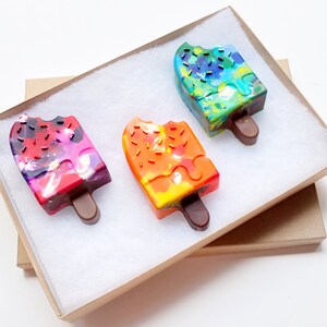 Jumbo Ice Cream Shaped Crayon, Jumbo Popsicle Shaped Crayon, Jumbo ...