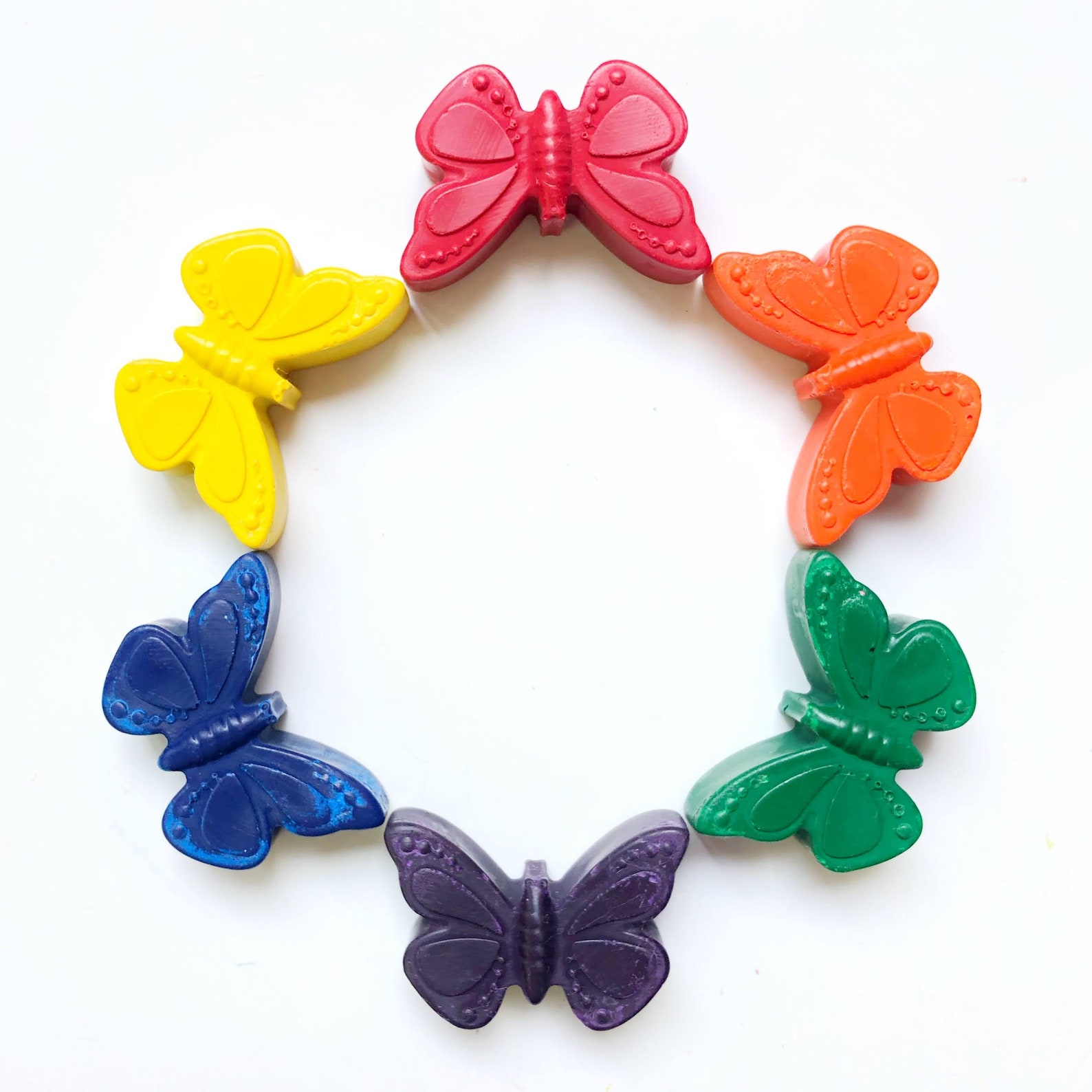 Butterfly Shaped Crayons, Easter Crayons, Butterfly Birthday Party ...