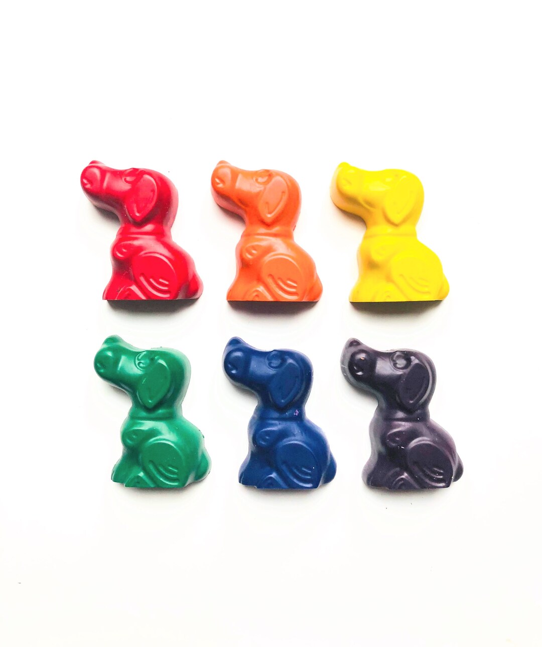 Dog Shaped Crayons, Puppy Birthday Party Favor, Puppy Shaped Crayon ...