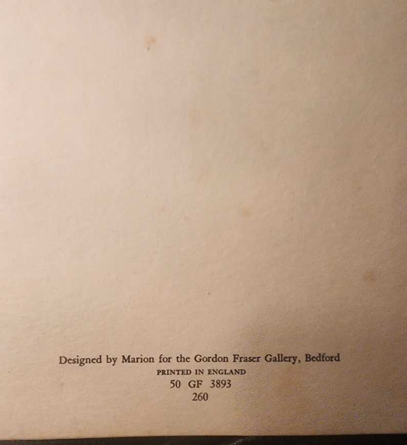 Vintage Marion for the Gordon Fraser Gallery HAPPY BIRTHDAY Large Card ...