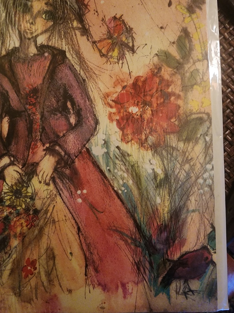 Vintage RARE Double Picture Cards for Gordon Fraser Gallery Happy ...