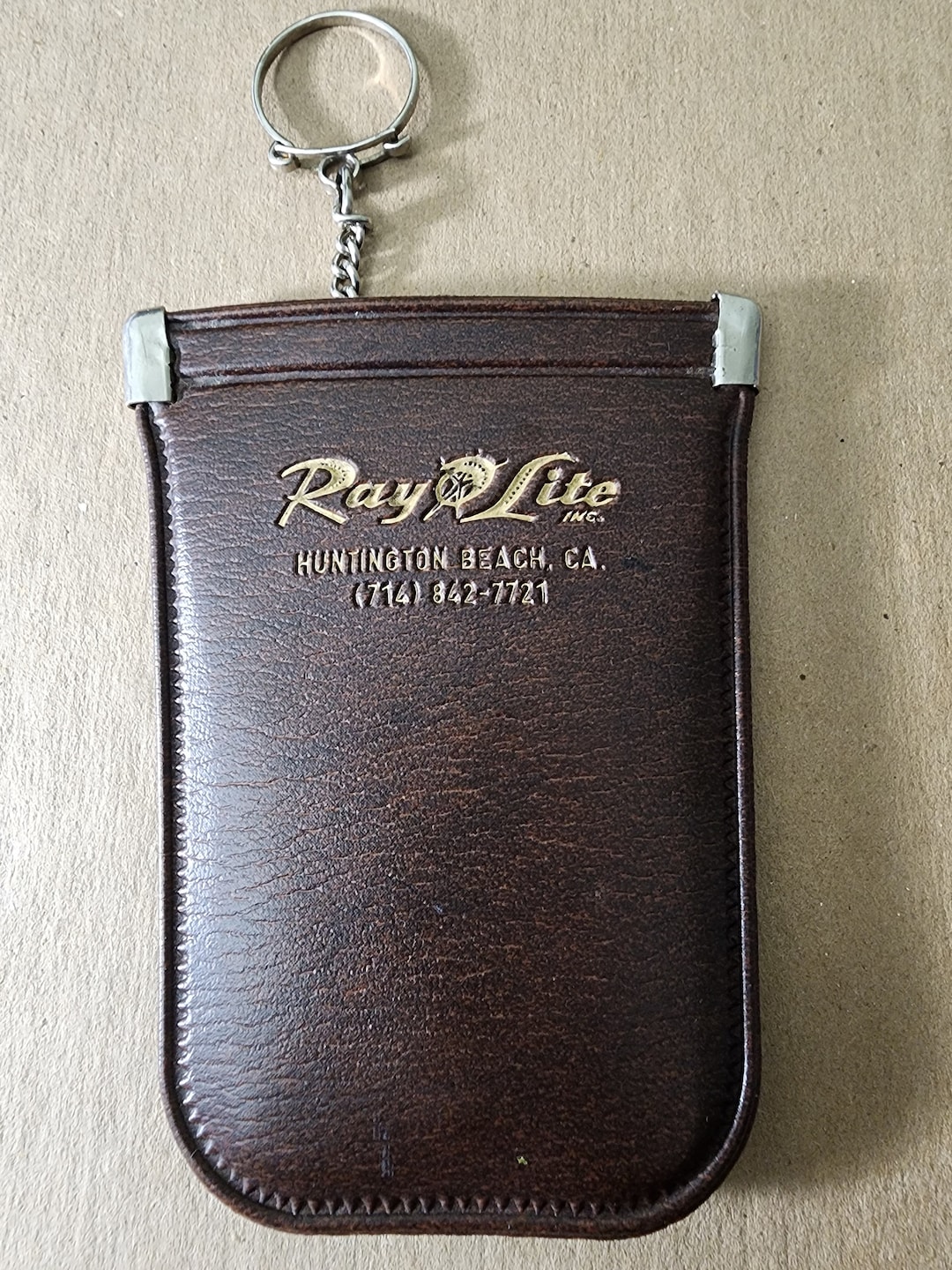 RARE Vintage Ray Lite Folding Ray Ban Sunglasses Pouch/keychain ...