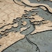 Savannah, Georgia Wood Carved Topographic Depth Chart / Map - Etsy