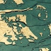 Savannah, Georgia Wood Carved Topographic Depth Chart / Map - Etsy