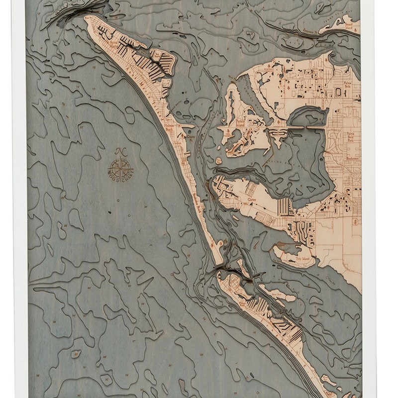 Anna Maria Island Map - Etsy