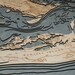 Sanibel Island Wood Carved Topographic Depth Chart / Map - Etsy