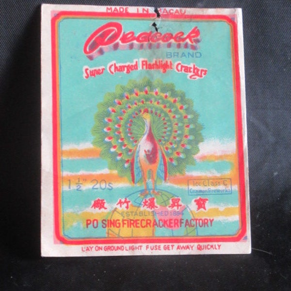 Firecracker Label - Etsy