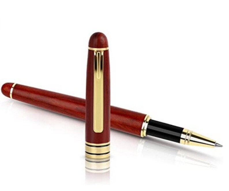 Personalized Pen Writing Set Custom Ink Pen Wood Ink Pen - Etsy