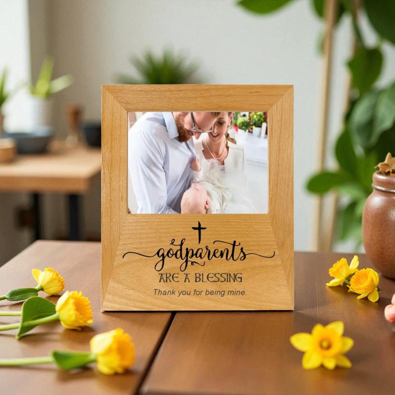 Godparent Picture Frame, Personalized - Etsy