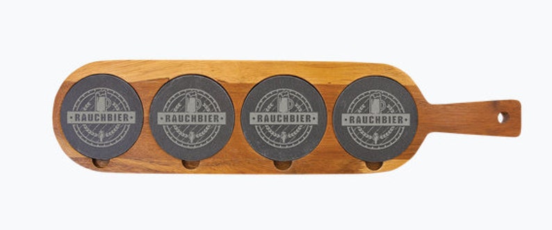 Custom Beer Flight Paddle Flight Board With Removable Slate | Etsy