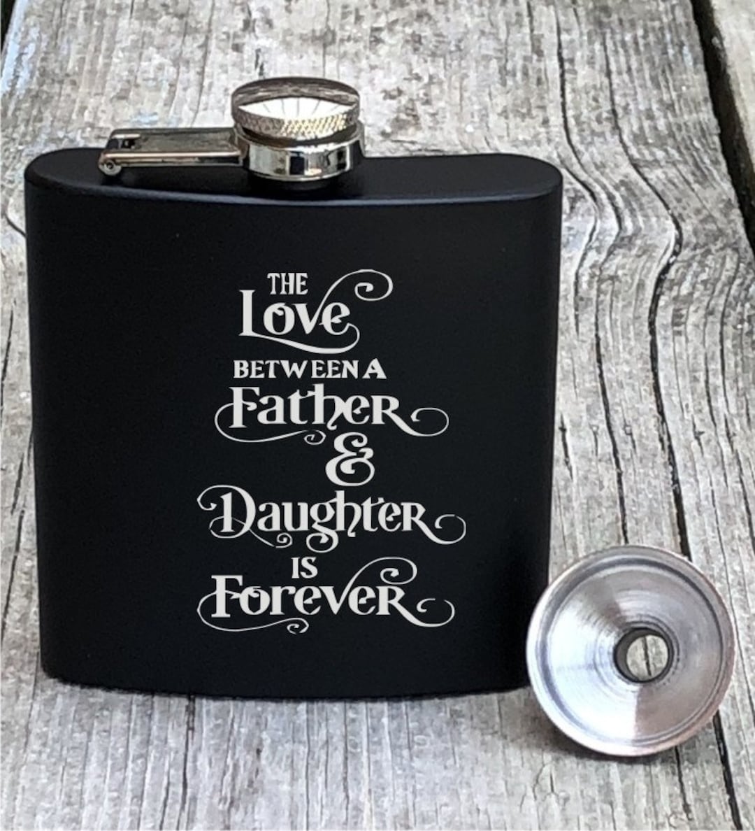 Father of the Bride Flask Set, 2 Piece Flask & Funnel Set, Father of ...