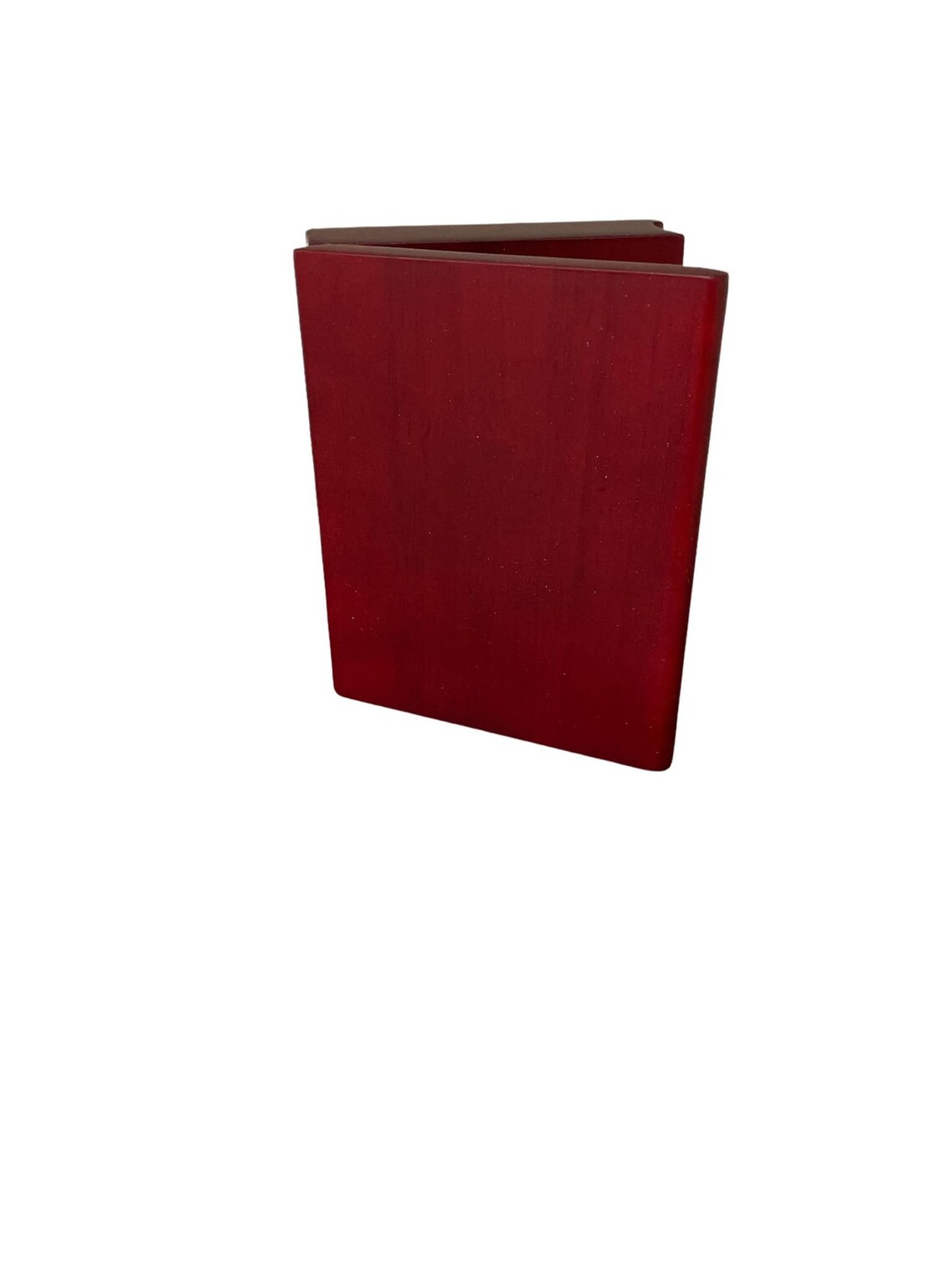 Personalized Desk Clock Book Clock Plaque. Hand Rubbed - Etsy