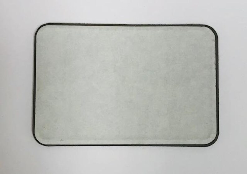 Rectangle Leatherette Patch Custom Leather Patch Single - Etsy