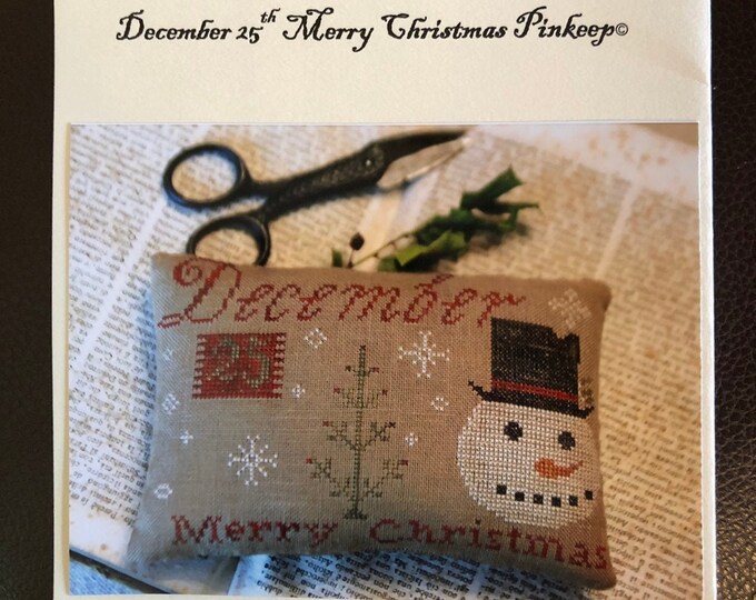 December 25th MERRY CHRISTMAS Pinkeep / Stacy Nash Primitives / Cross ...