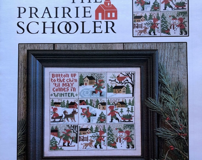 Prairie Schooler Book 143 / Button Up/ Cross Stitch Chart / Counted ...