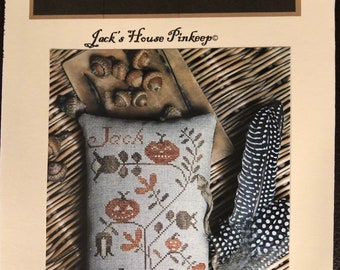 BUTTERNUT HOUSE Pinkeep / Stacy Nash Primitives / Cross Stitch | Etsy