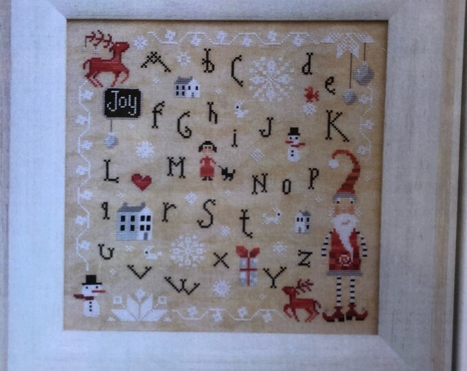 Christmas Joy / Barbara Ana Designs / Stitch Chart / Pattern Only - Etsy