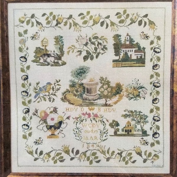 Dutch Sampler - Etsy