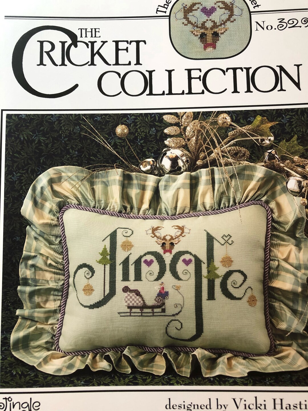 Cross Eyed Cricket / JINGLE / the Cricket Collection /cross Stitch ...