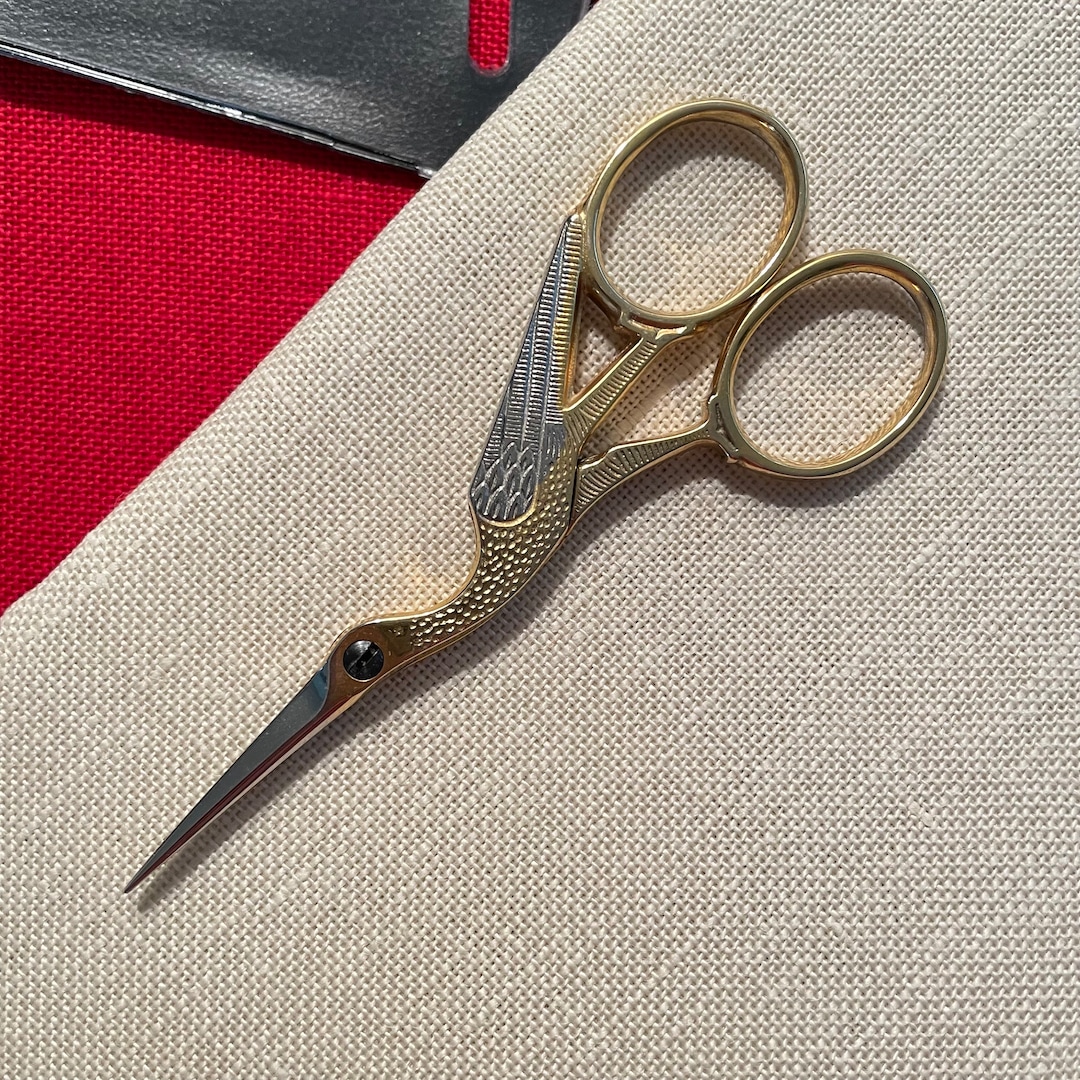 Solingen Scissors / STORK / Embroidery Scissors / Cross Stitch / A Pair ...