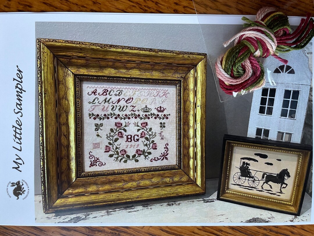 MY LITTLE SAMPLER / Running With Needles & Scissors / Cross Stitch ...