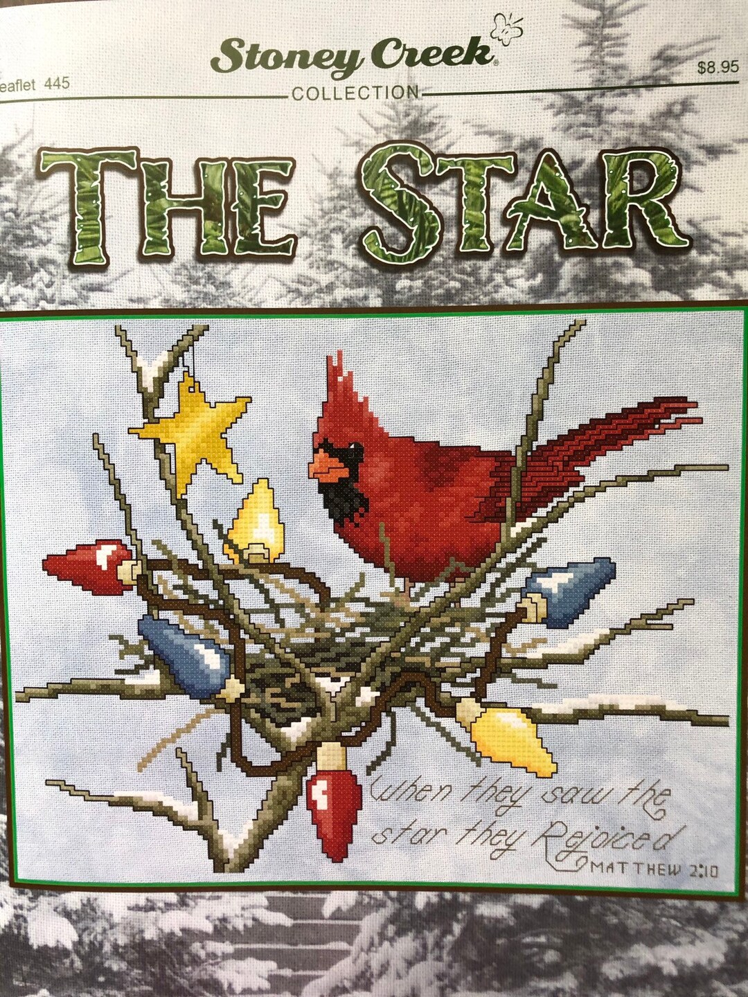 THE STAR by Stoney Creek / Cross Stitch Chart / Pattern Only - Etsy
