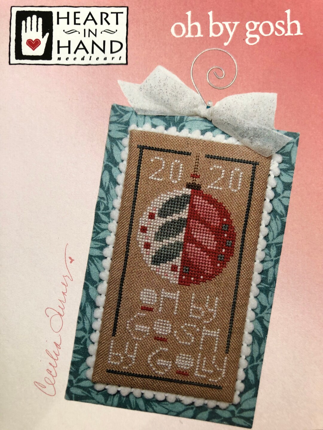 Oh by Gosh by Heart in Hand / Cross Stitch Chart / Counted - Etsy