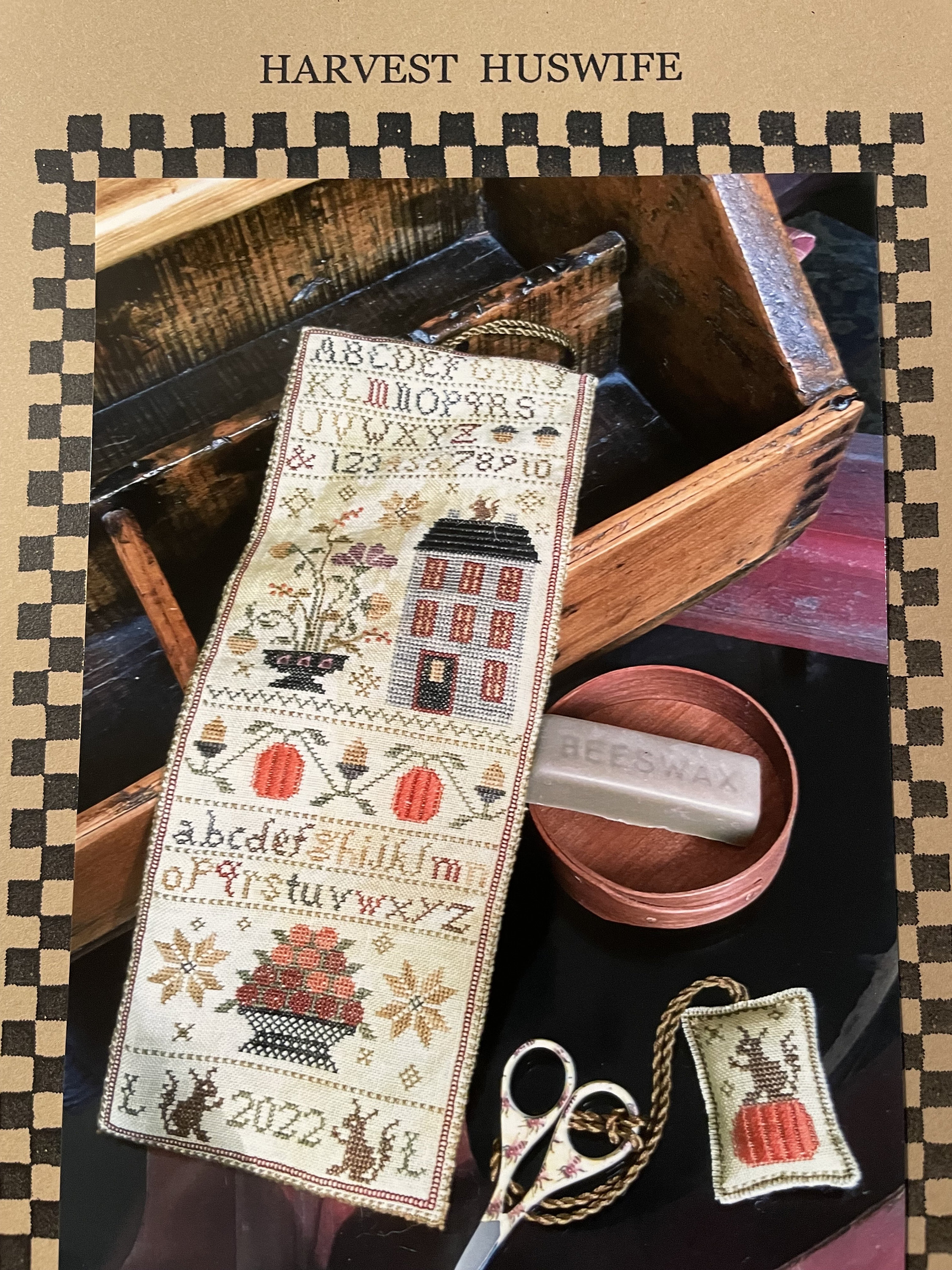 HARVEST HUSWIFE by Chessie & Me / Cross Stitch Chart / Pattern Only - Etsy