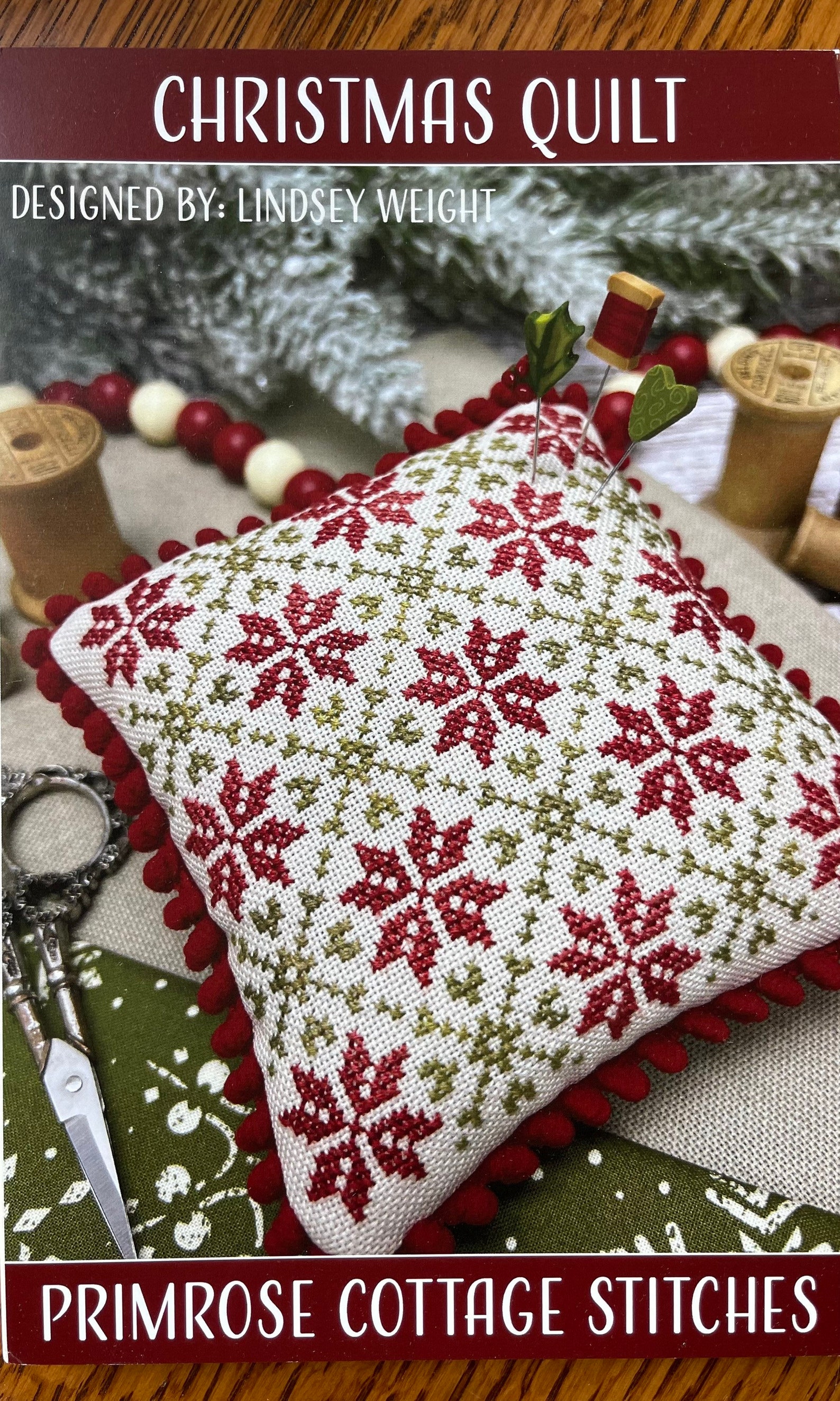 Primrose Cottage Stitches / CHRISTMAS QUILT / Cross Stitch Chart - Etsy