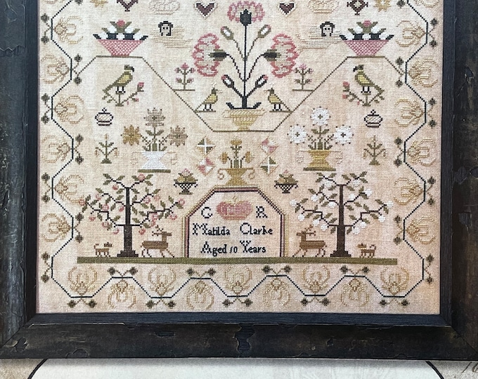 MATILDA CLARKE / Shakespeare’s Peddler / Cross Stitch Chart / Counted ...