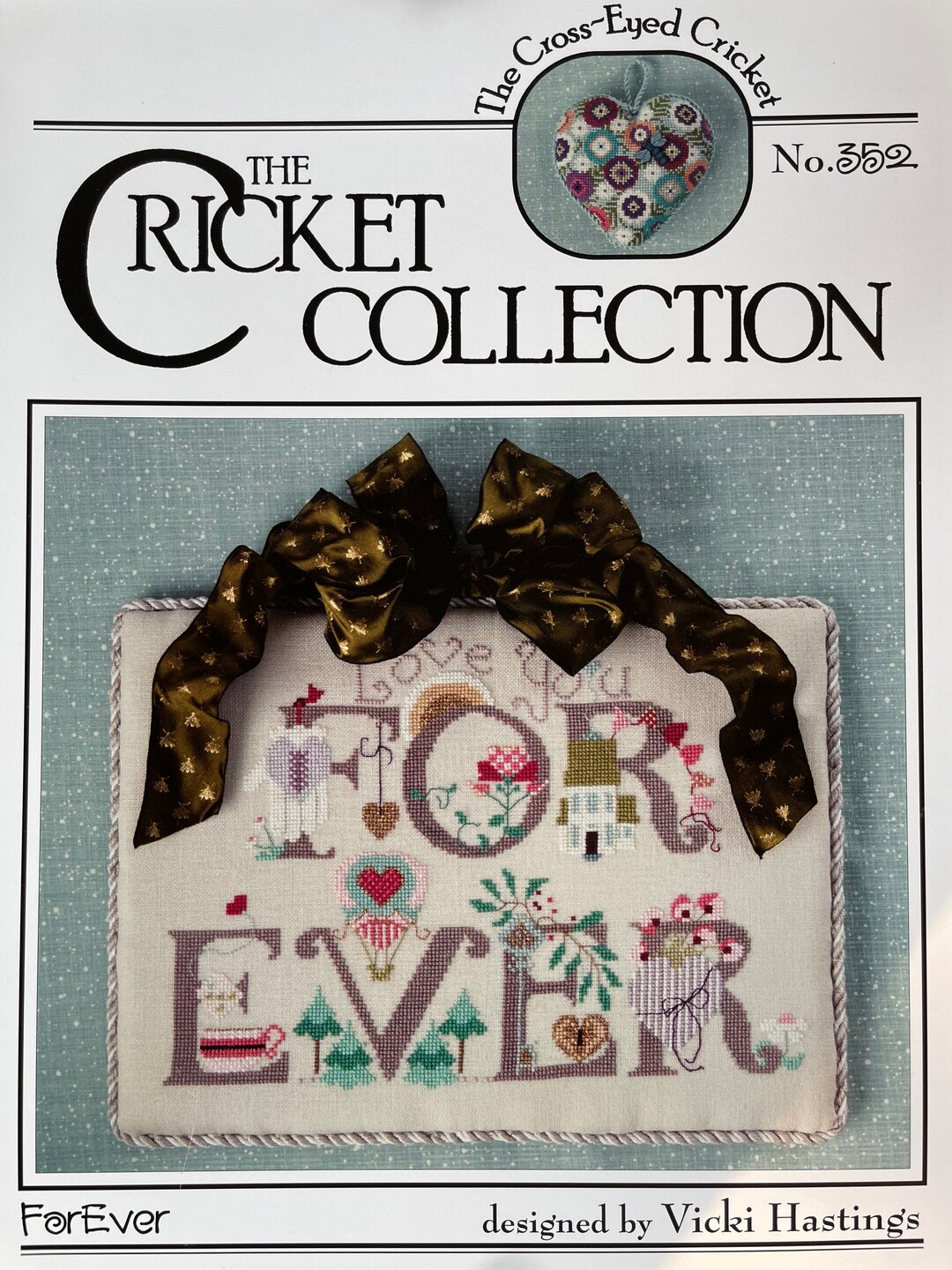 Cross Eyed Cricket / FOREVER / the Cricket Collection /cross Stitch ...