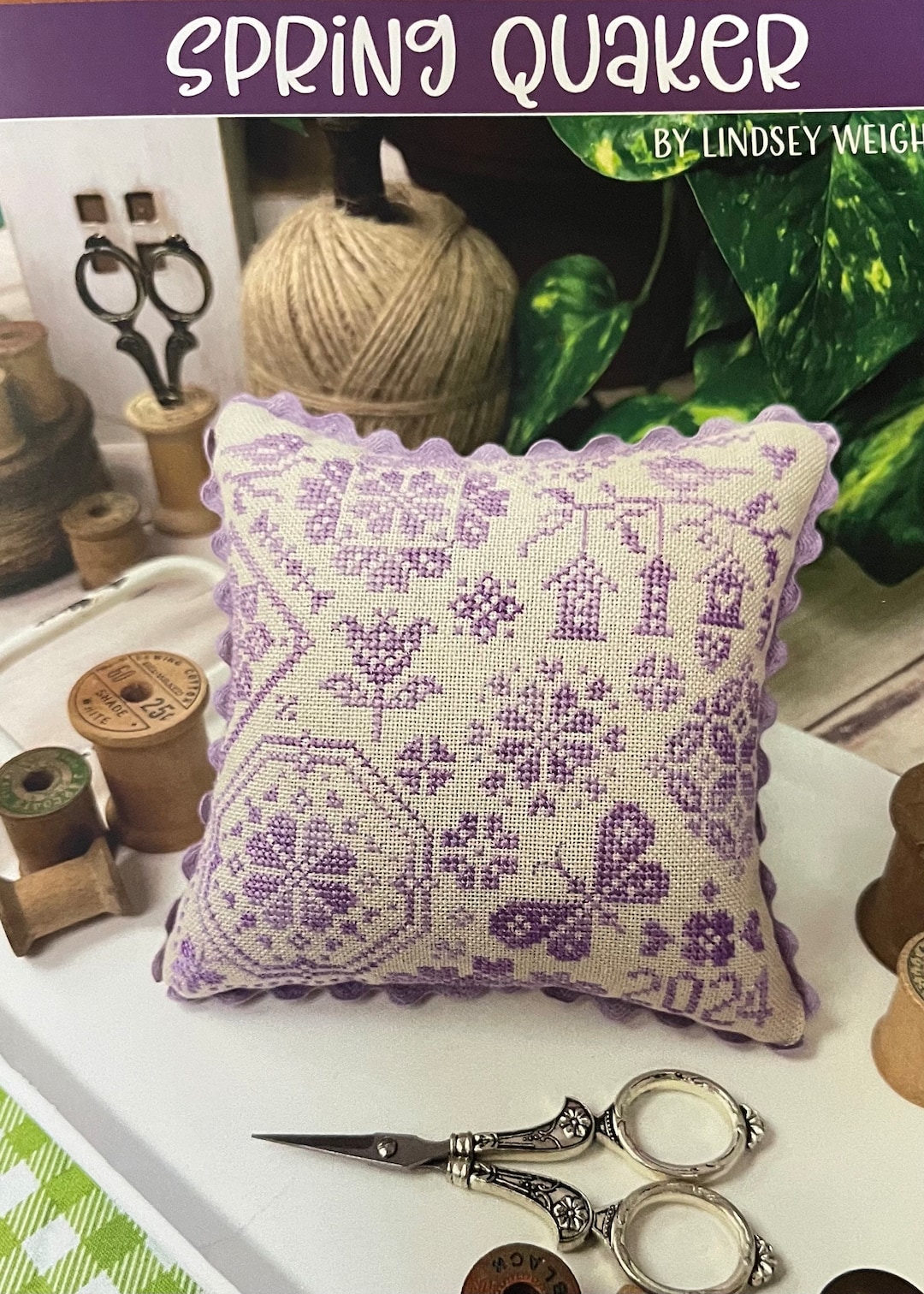 Primrose Cottage Stitches / SPRING QUAKER / Cross Stitch Chart - Etsy