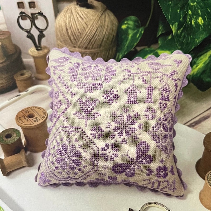 Primrose Cottage Cross Stitch - Etsy