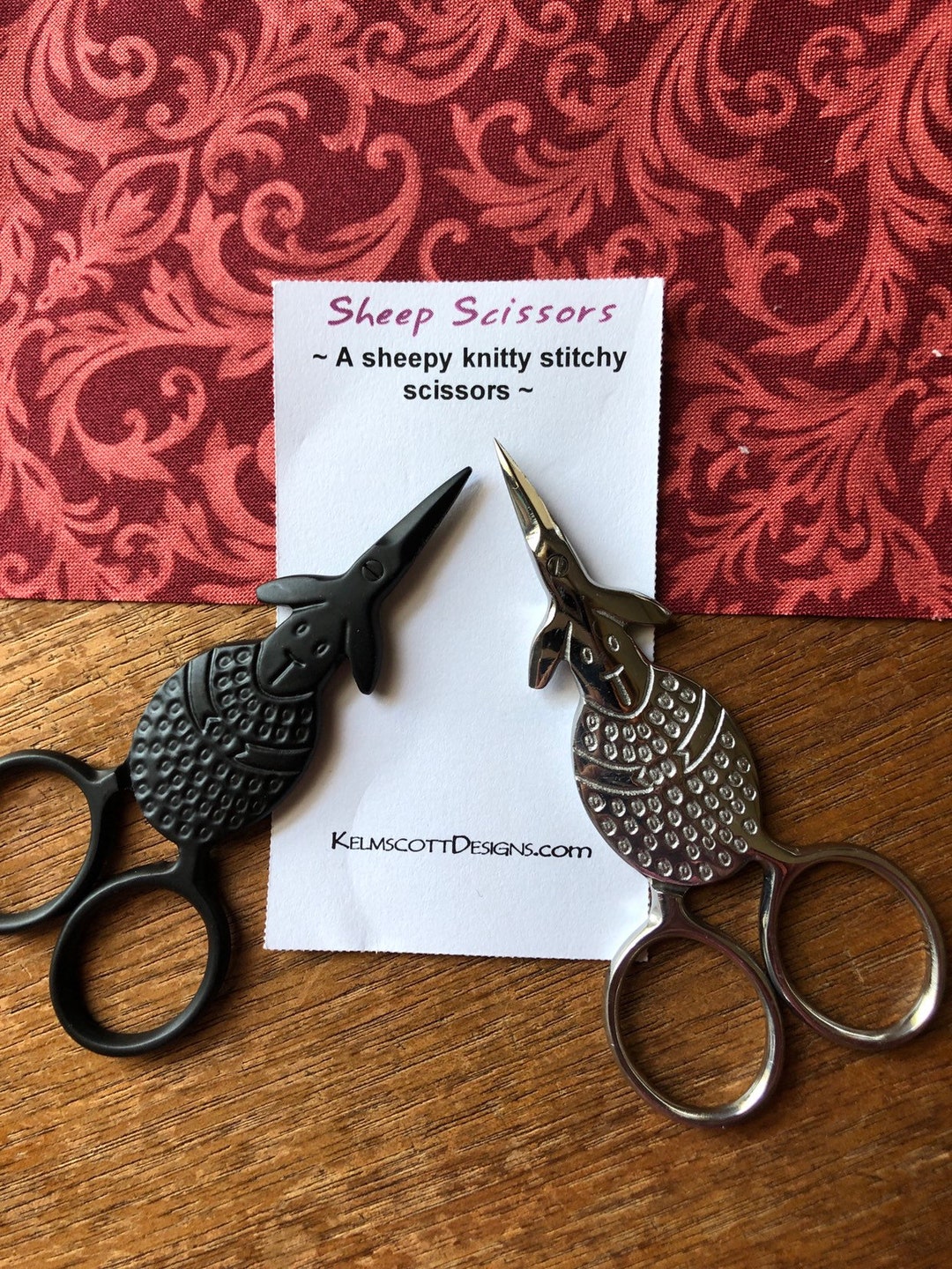 Kelmscott Designs SHEEP Scissors / Embroidery / Cross Stitch / A Pair ...