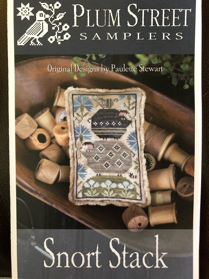 Plum Street Samplers / Snort Stack / Cross Stitch Chart / Cross Stitch ...