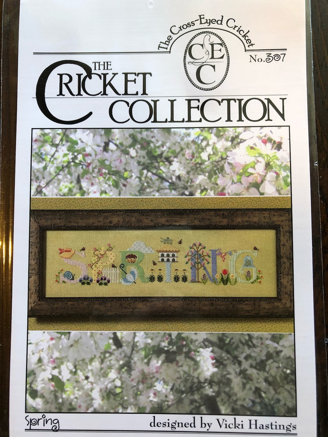 Cross Eyed Cricket / SPRING / the Cricket Collection /cross Stitch ...