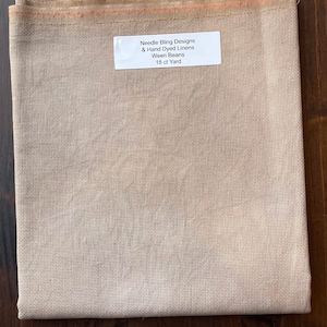 WEEN BEANS / Needle Bling Designs Fabric Line / Aida or Linen / Cross Stitch Fabric / Ready to ...