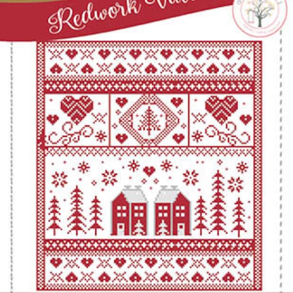 Redwork Pattern - Etsy
